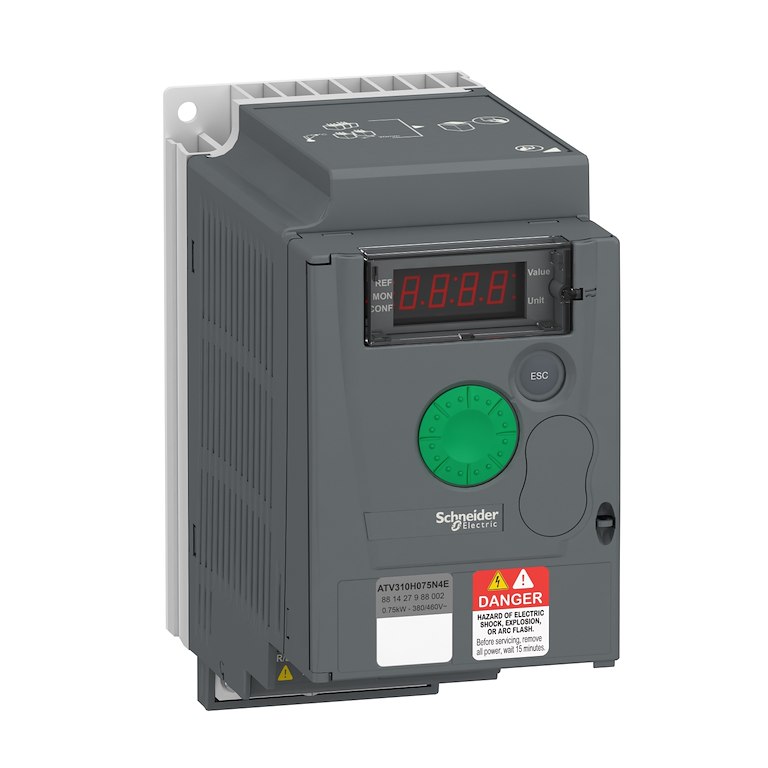 ATV310H075N4E Frekventni regulator ATV310, 0.75 kW, 1 hp, 380...460 V, 3 phase