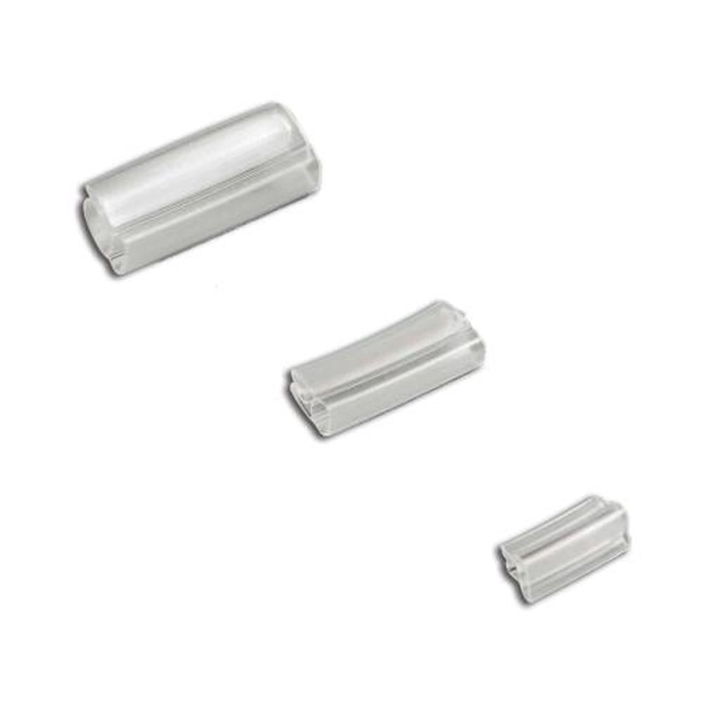 TUB1802FL Prozirne navlake ravne za provodnik 4x18 mm