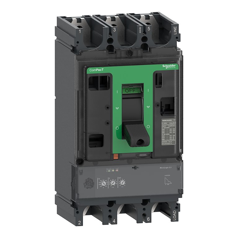 C40V32D250 PREKIDAČ NSX400HB1 75kA AC 3P 250A MicroLogic 2.3 (LS I zaštita)