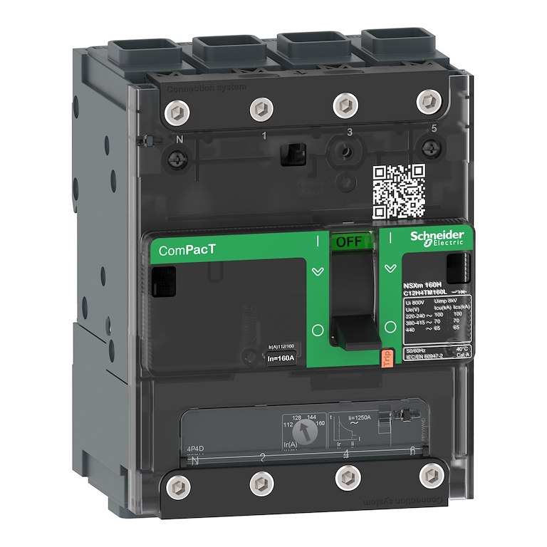 C11E4TM100L PREKIDAČ NSXm100E 16kA 4P4D 100A TMD El