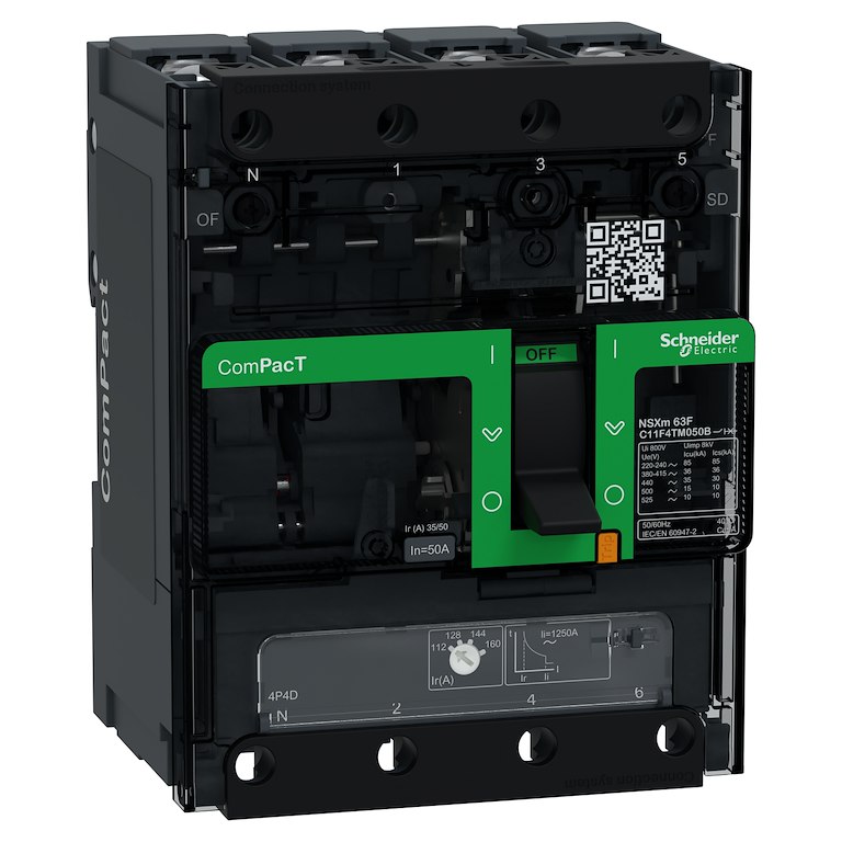 C11F4TM050B PREKIDAČ NSXm100F 36kA 4P4D 50A TMD