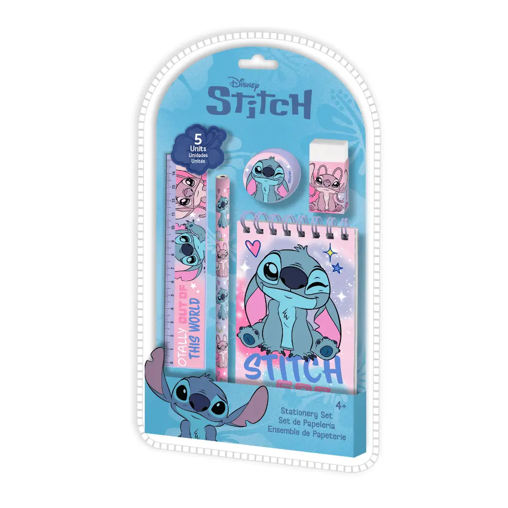 Stitch Set za pisanje, 5 elemenata