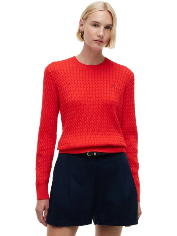 Tommy Hilfiger - Crveni ženski džemper