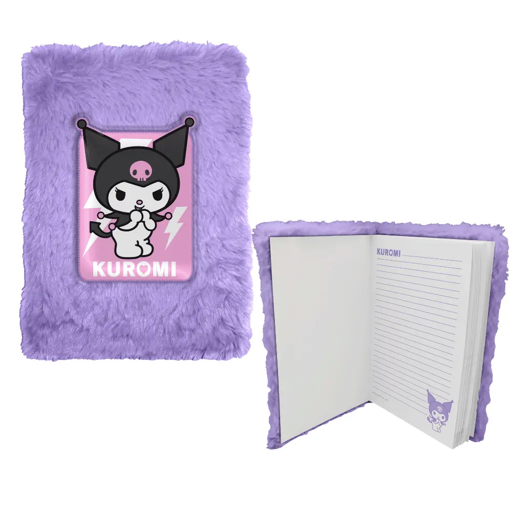 Sanrio Plišani notes Kuromi, Ljubičasti