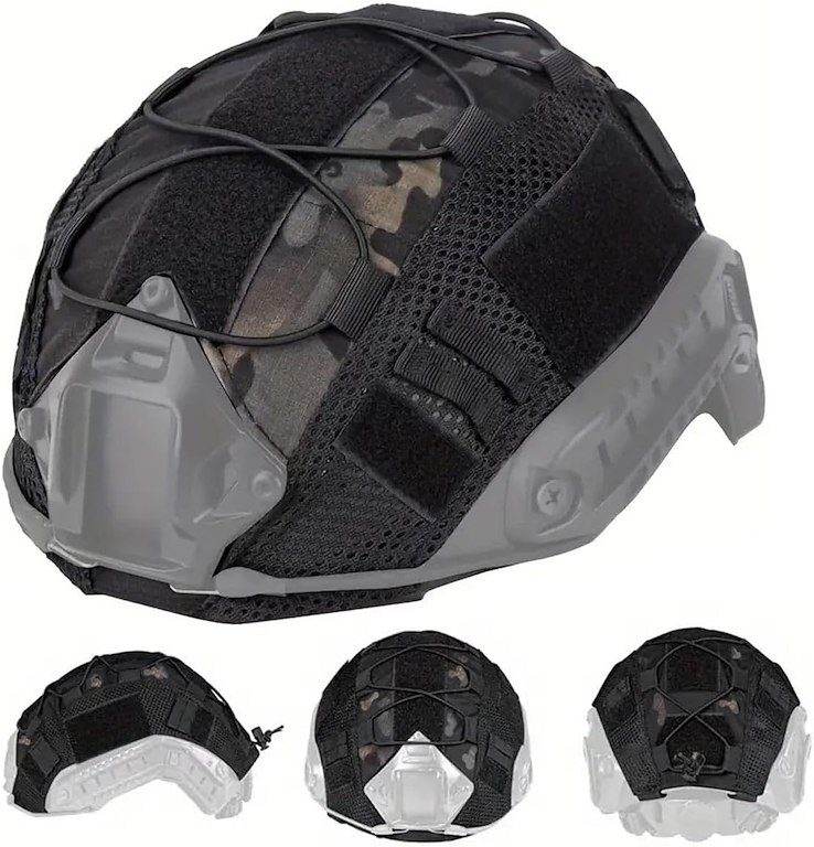 Navlaka za FAST šlem – Dark multicam