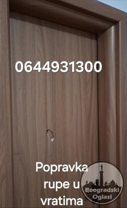 Popravka rupe na vratima 0644931300