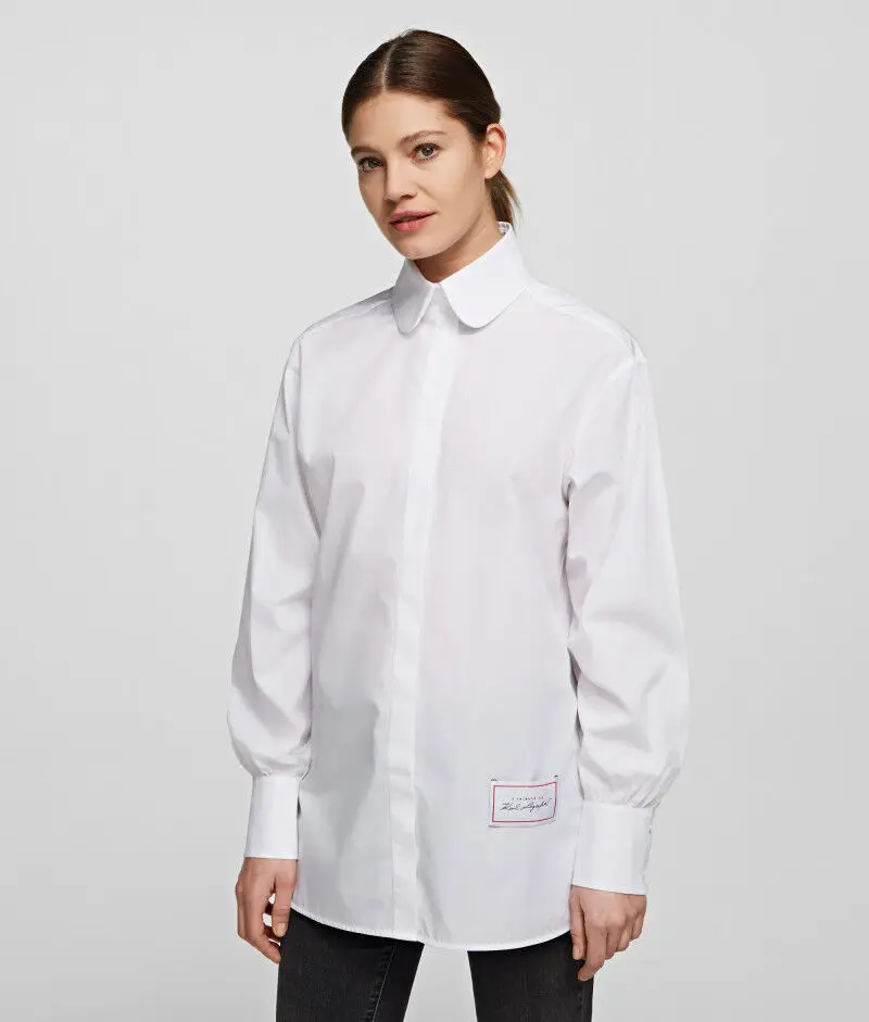 Karl Lagerfeld Ženska košulja 205W1612-100, Bela