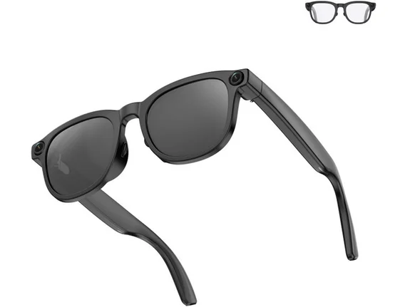 KSIX Pametne naočare AI, 8MP, Full HD, 4GB BSGLASS01B