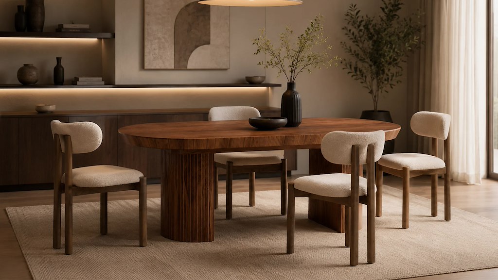 Trpezarijski sto Toronto Walnut