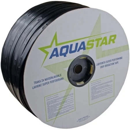 Kap po kap traka za navodnjavanje sa nano ravnim kapljačima 16mm - 1000m Aqua Star POLLINO PLAST
