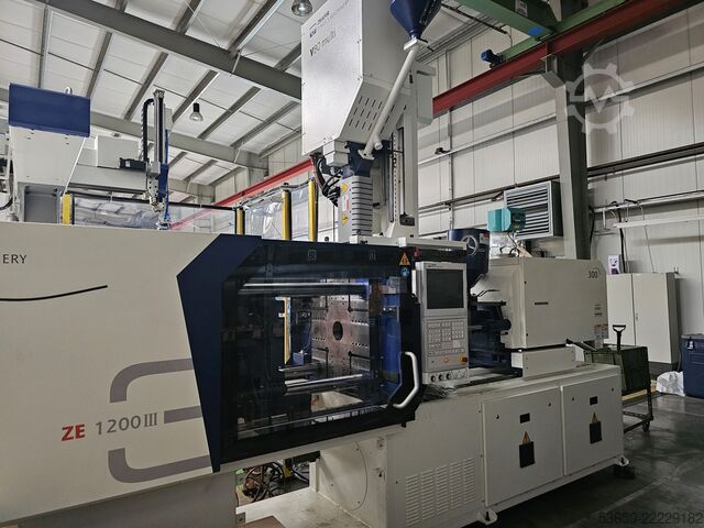 Mašine za brizganje plastike - višebojne
Haitian Haitian ZE 1200III-300-V80 + Hilectro XTD-1100ID, 2021