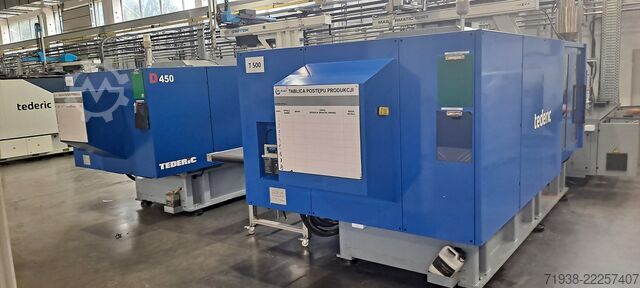 Mašina za brizganje plastike
Tederic DT500