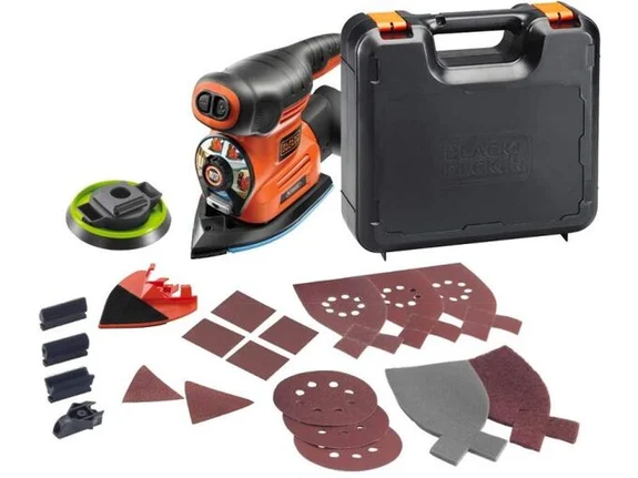 Black&Decker Vibraciona brusilica multi šlajferica 4 u 1