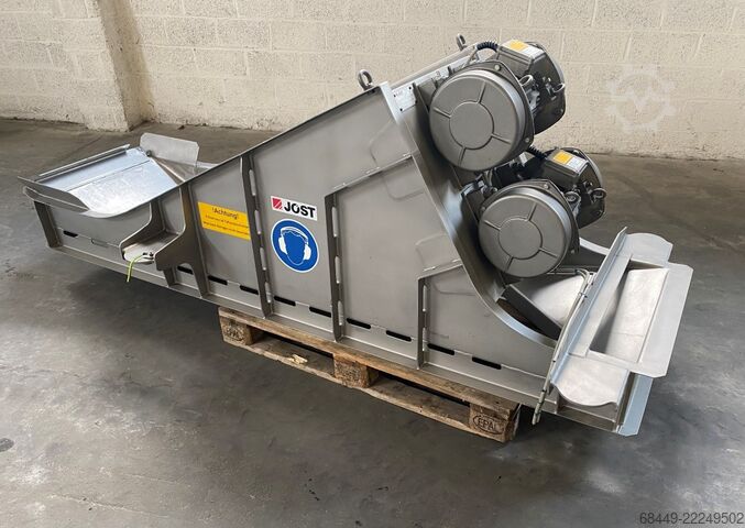 Вибрациона хранилица, FUF 600/-150x2500
Jost Trilgoot, Type FUF 600/ - 150 x 2500