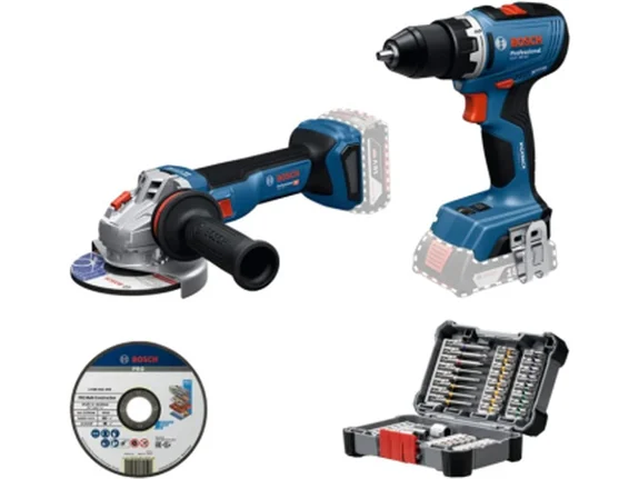 Bosch Aku set alata GSR 18V65+GWS 18V11 18V 2 alata