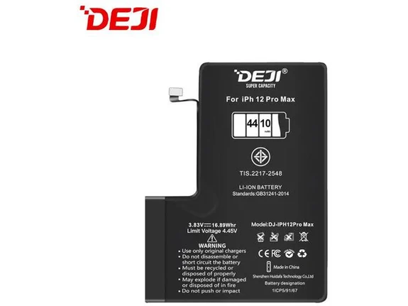 Deji Litijumska baterija Decode iPhone 12 Pro Max 4410mAh