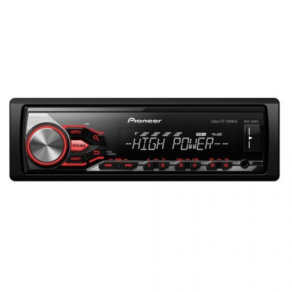 Pioneer auto radio MVH-280FD 4x100W