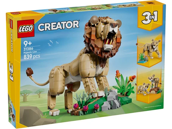 LEGO Divlje životinje: Veličanstveni lav 31386