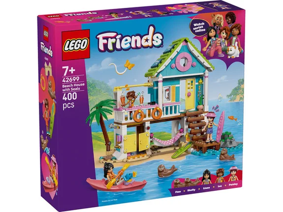 LEGO Kuća na plaži sa fokama 42699