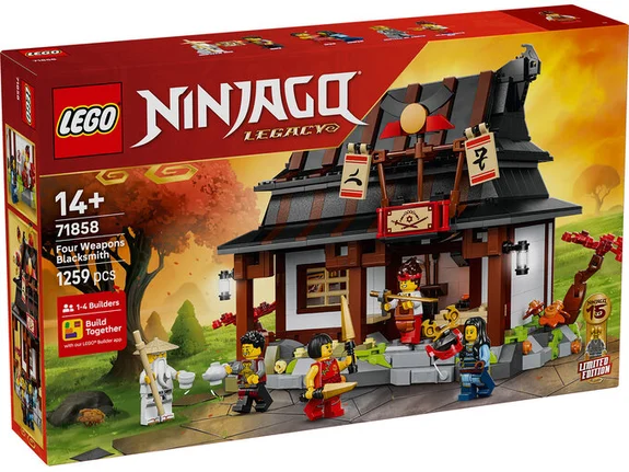 LEGO Kovačnica četiri oružja 15. godišnjica 71858