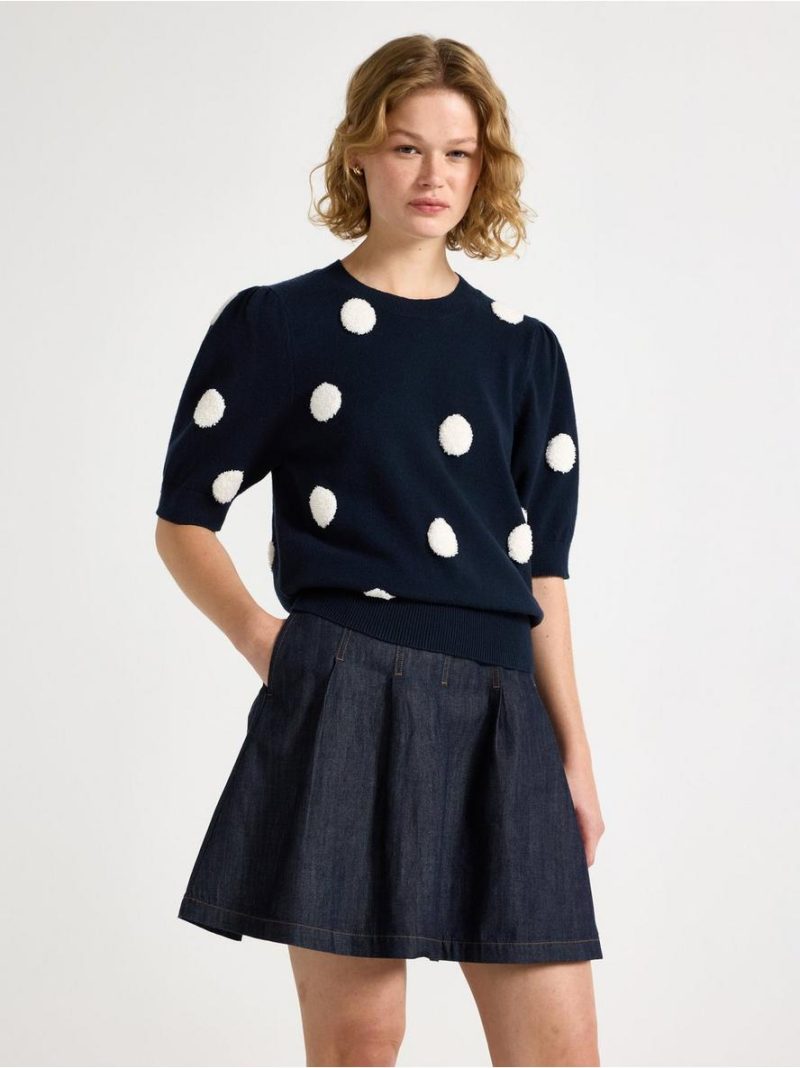 Džemper – Short sleeved knitted jumper