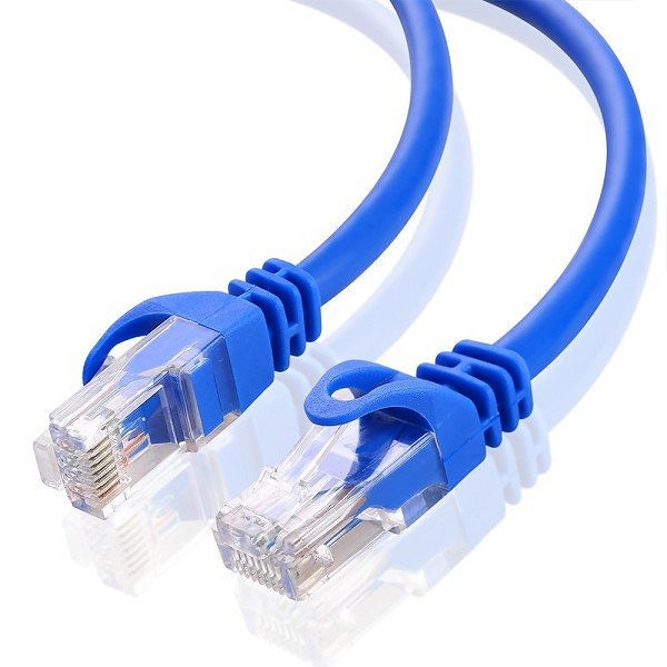 Xwave mrezni patch kabl UTP CAT6E 0.5m lan plava