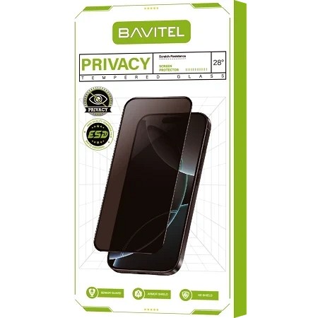 iPhone 17 Privacy zaštitno staklo- 9H Strong Hardness Anti-Scratch