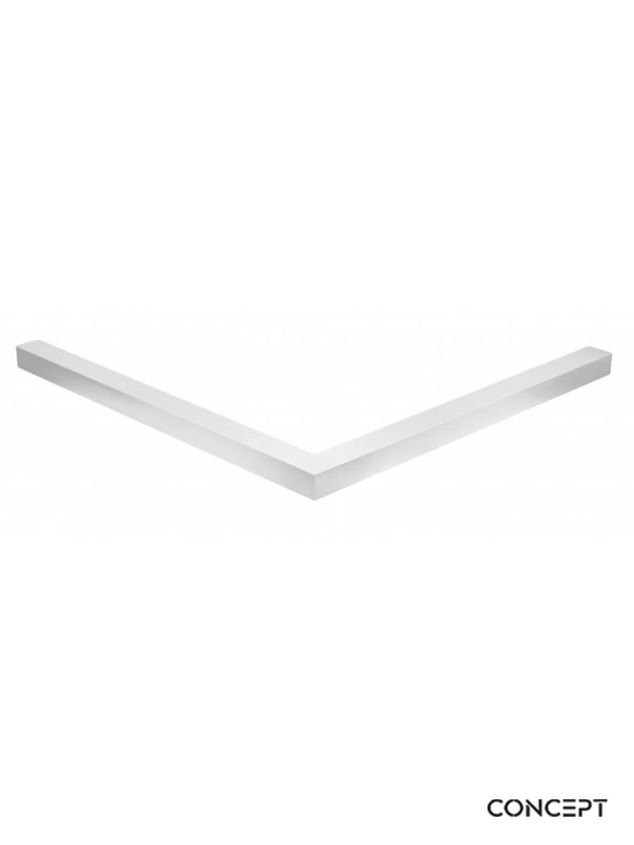 Gredica za tuš kabinu 80x80cm bela Concept C-10-8080W/S