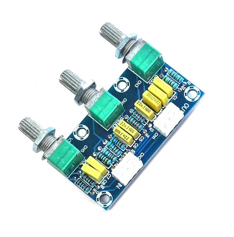 Pasivno Predpojačalo sa Kontrolom Tonova XH-M802 – Bass, Treble, Volume