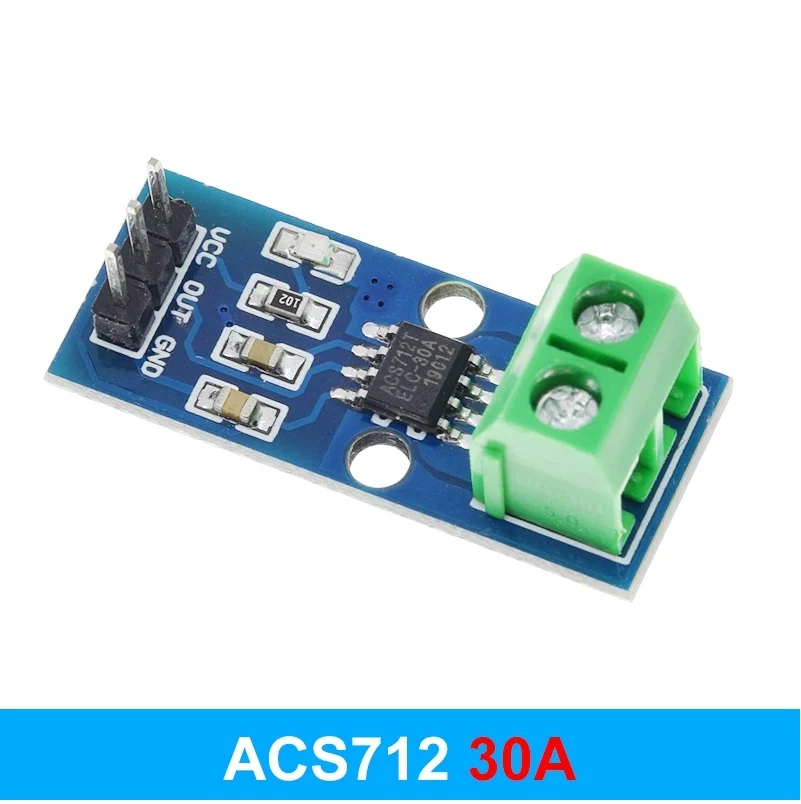 ACS712 Senzor jačine struje 30A - Hall modul za Arduino i ESP32