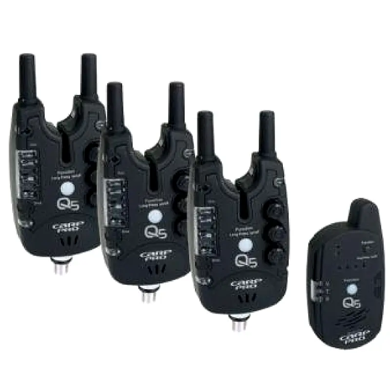 Carp Pro Q5 3+1 BITE ALARM SET (CP6514-003) 42894