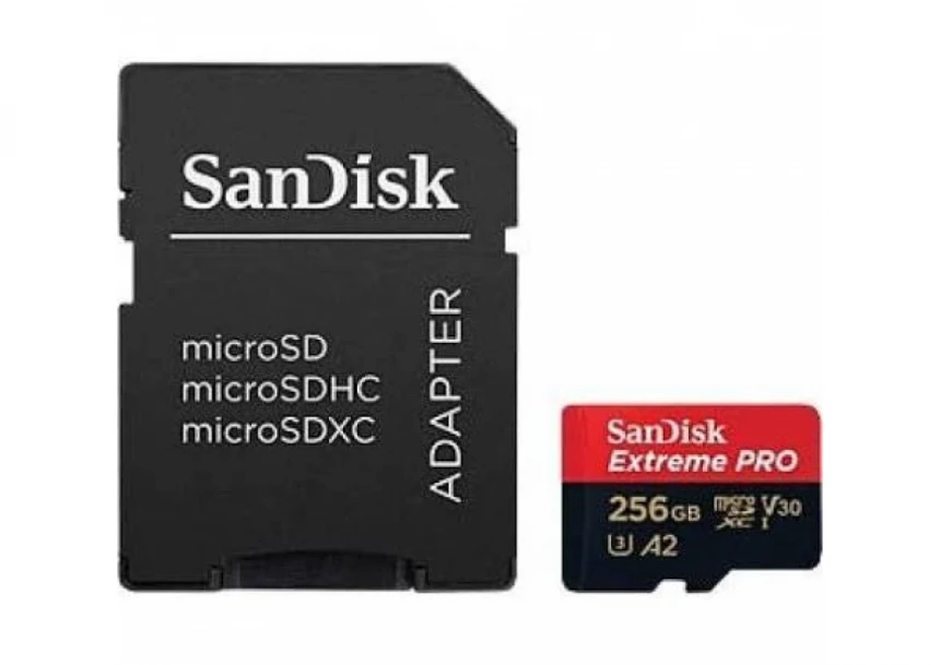 Micro SDXC SanDisk 256GB Ultra, SDSQUAC-256G-GN6MA + Adapter
