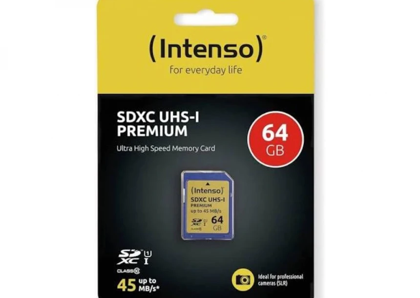SD Card Intenso 64GB UHS-I Premium 3421490