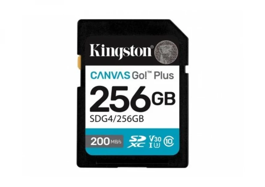 SD Card Kingston 128GB Canvas Go Plus SDG4/256GB