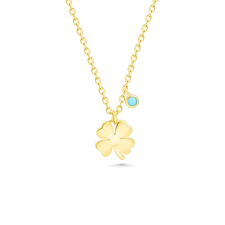 SREBRNA OGRLICA CLOVER CHARM