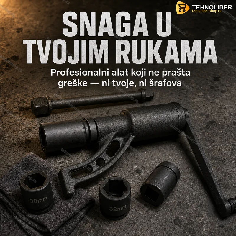 Ruski ključ za skidanje tockova kljuc za brezone