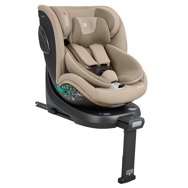 Kikka Boo i-Twist Premium Isofix i-Size auto sedište 40-150cm Sand 2026
