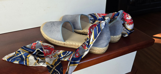 Espadrile na vezivanje 40