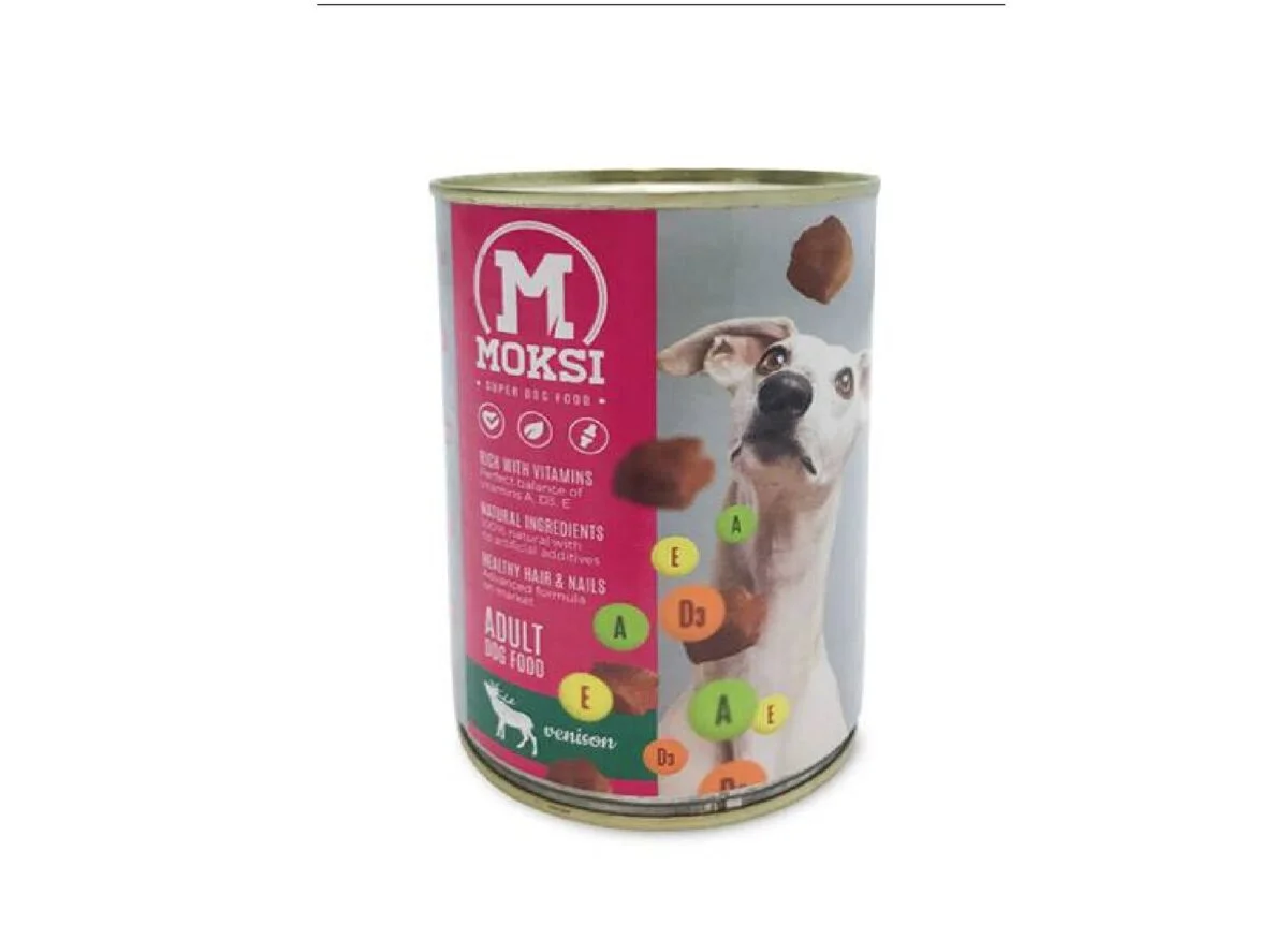 Moksi kozerva za pse divljač 415g