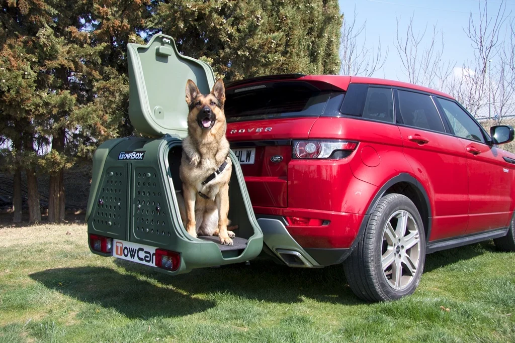 Transporter za prevoz pasa Towbox V2 Green sa EU sertifikatom