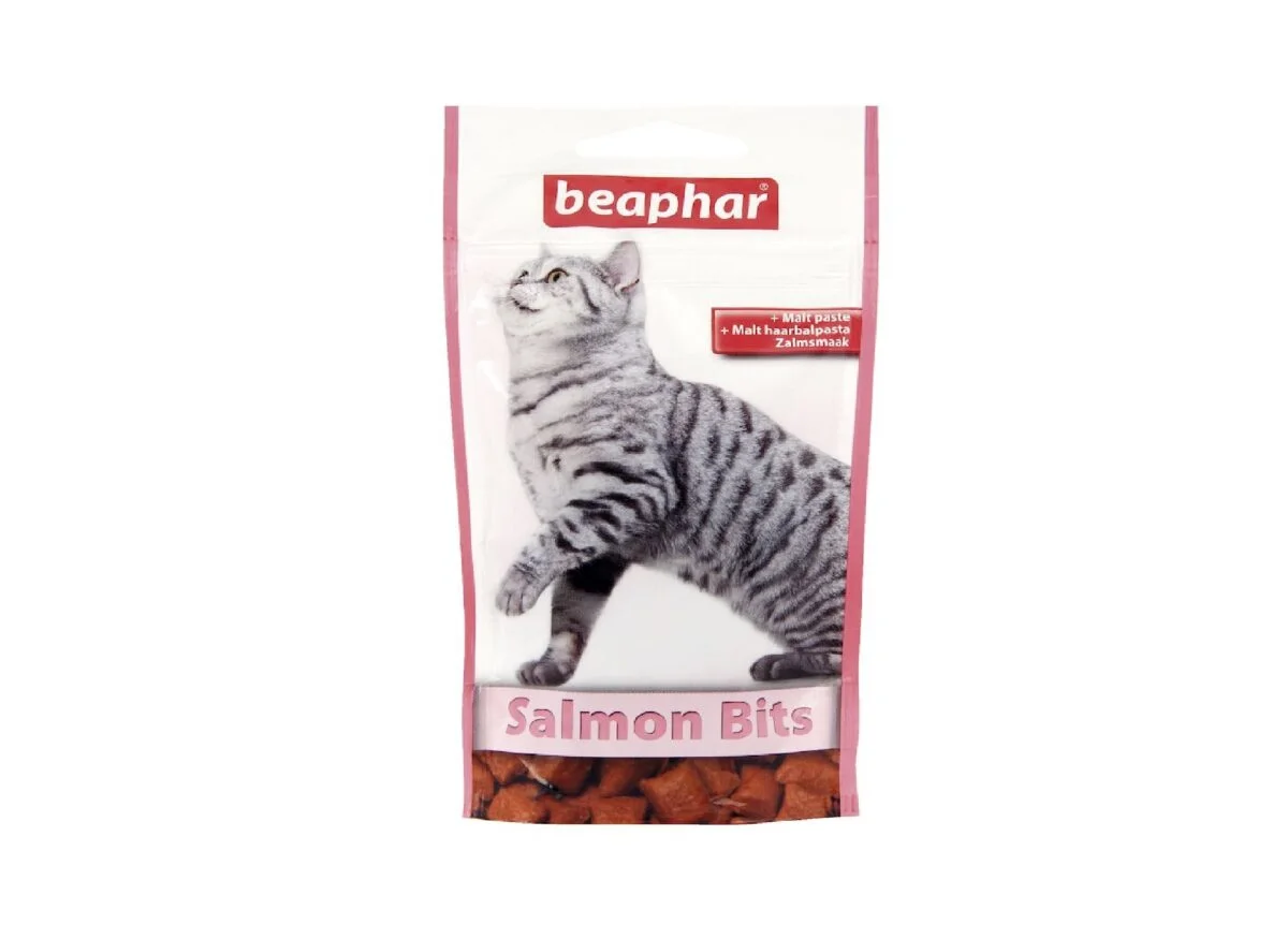 Beaphar Salmon bits poslastica za izbacivanje dlaka 35g