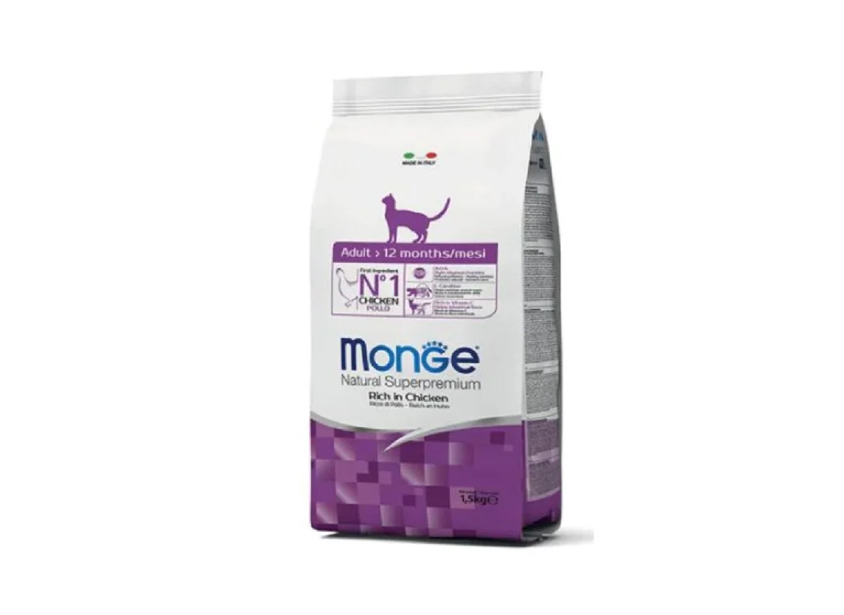 Monge Cat adult hrana za mačke Rich in chicken 1.5kg