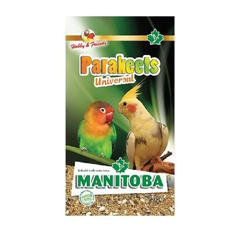 Manitoba Parakeets Universal 1kg Hrana za nimfe, srednje i manje ptice