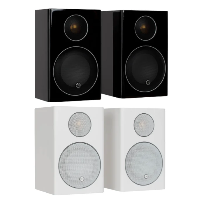 Monitor Audio Radius 90 zvučnici za police (crni sjaj)