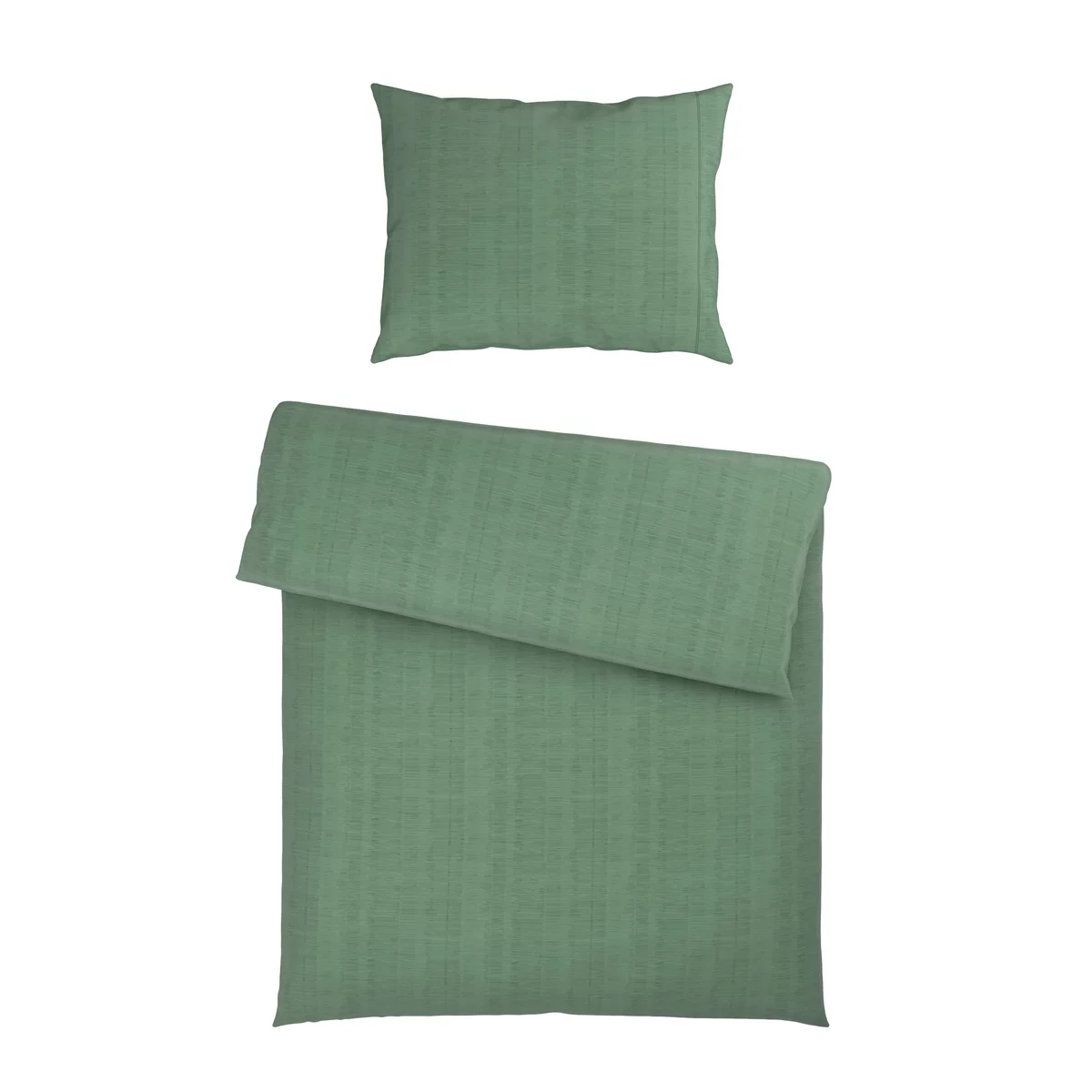 POSTELJINA Mavie 140/200 cm saten zelena