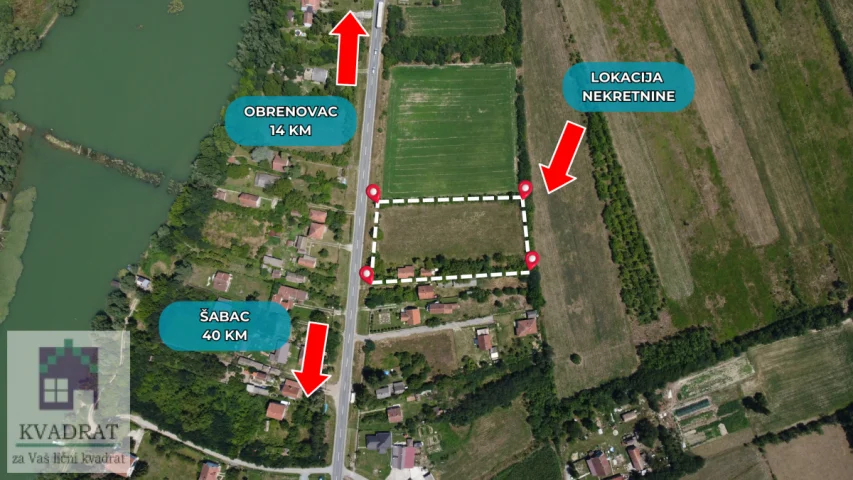 Kuća 55 m², 45 ari, Obrenovac, Skela – 60 000 € (NAMEŠTENA)