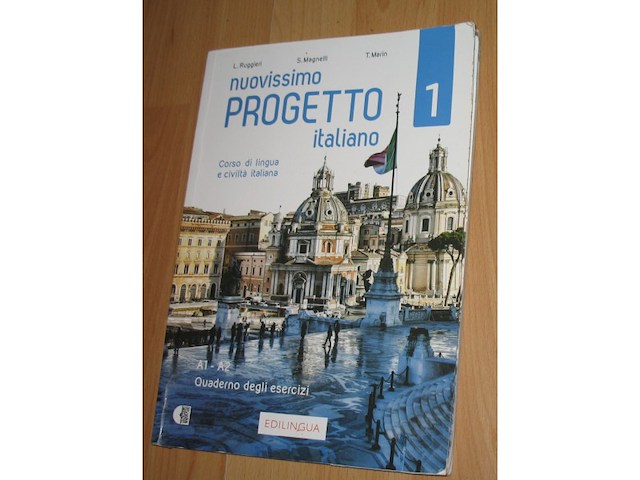 NUOVISSIMO PROGETTO ITALIANO 1 A1-A2 RADNA SVESKA + CD