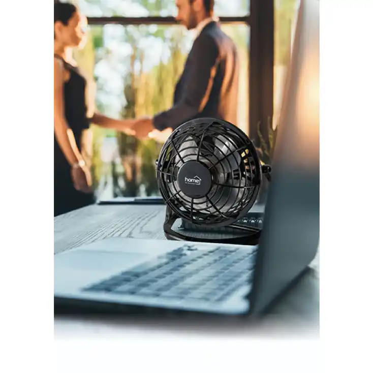 Stoni ventilator Home USB 10 cm TF10USB/crni