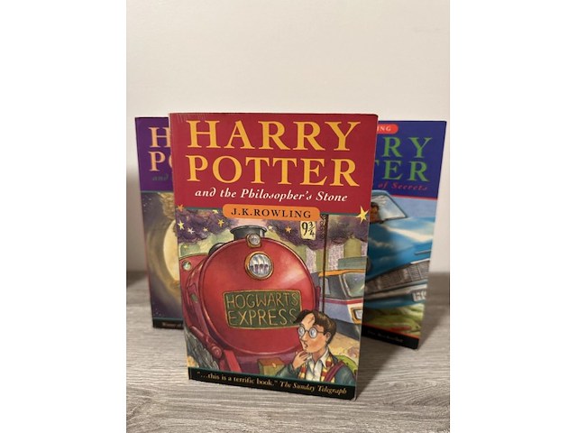 Harry Potter redak set - kanadska prva izdanja