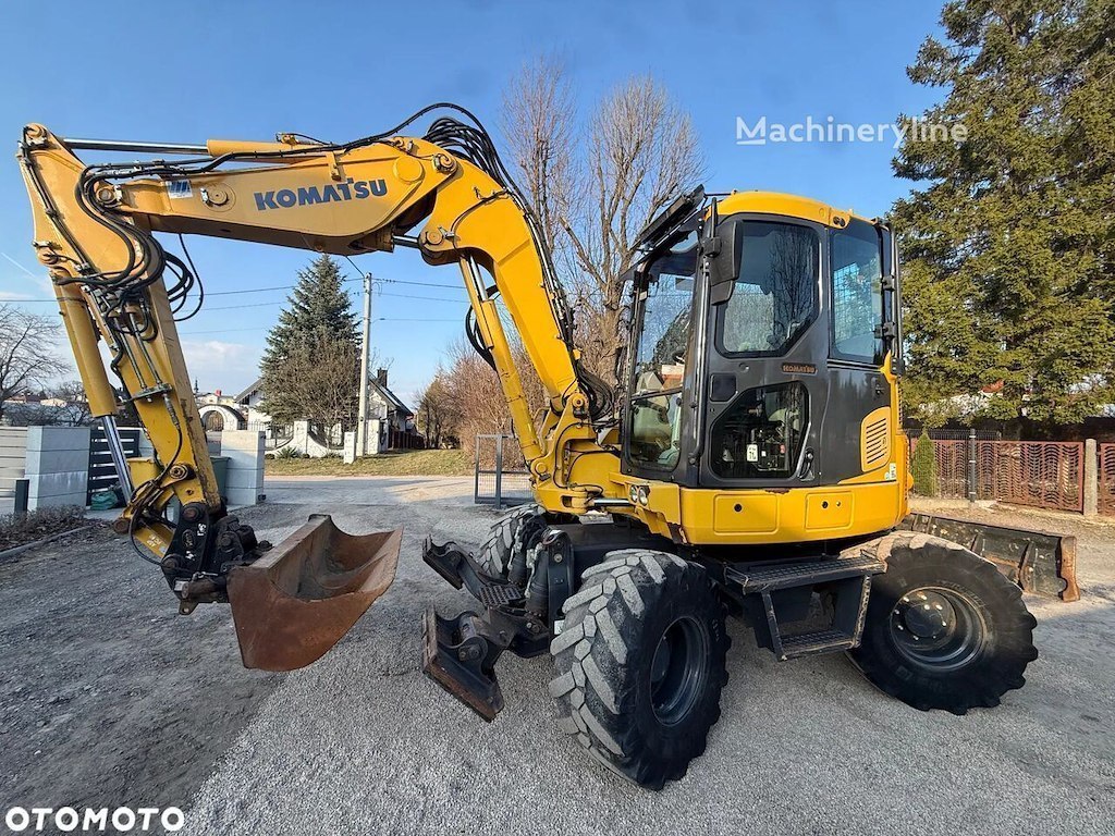 Komatsu PW98 bager točkaš